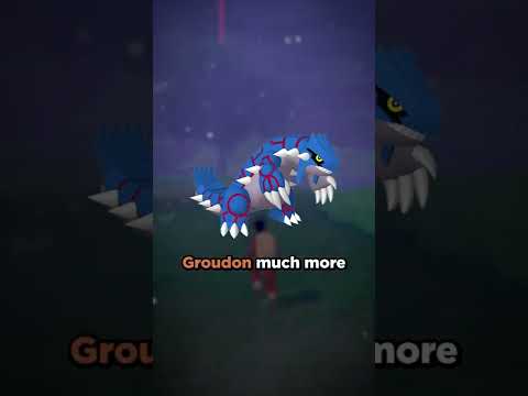 Color Swapping Kyogre and Groudon #shorts #pokemon