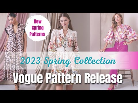New Spring Patterns Vogue Release 2023 | What I Plan to Buy?