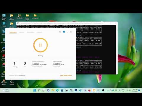 Bitcoin Mining with nicehash on windows 11 (2022)