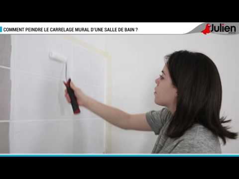 Comment peindre le carrelage mural d'une salle de bain ? - Peintures Julien