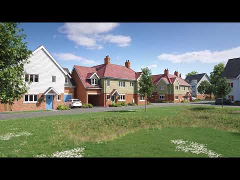 A tour of Water's Edge development in Mytchett, Surrey.