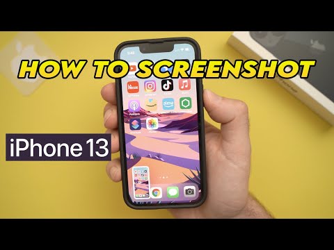 iPhone 13 / 13 mini : How To Take a Screenshot