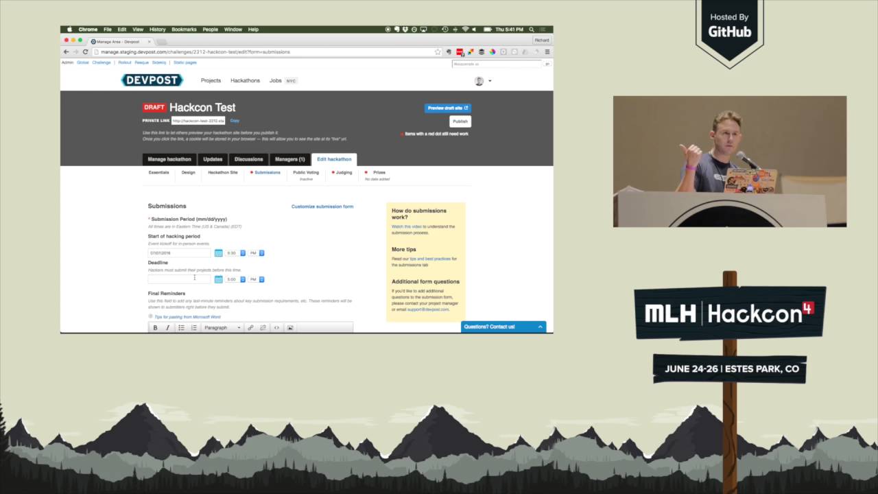 DEVPOST - Hackcon IV