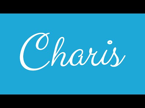 Learn how to Sign the Name Charis Stylishly in Cursive Writing