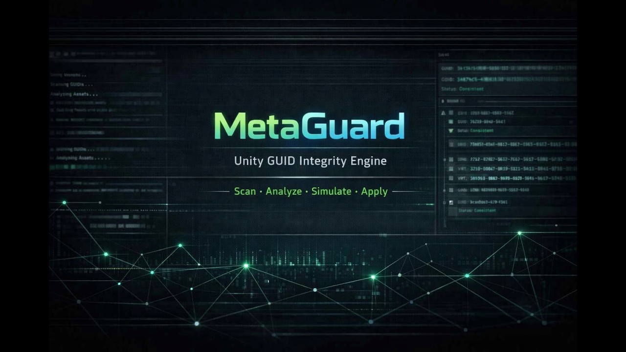 MetaGuard — Unity GUID Integrity Scanner & Safe Repair Tool