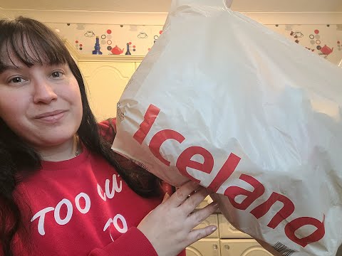 ICELAND Grocery Shopping Haul Online Shopping Delivery Show & Tell #iceland
