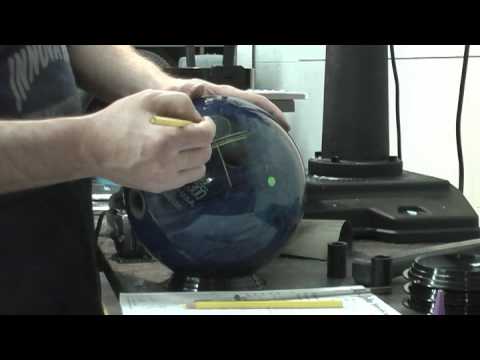 Drilling the Fingers of a Bowling Ball - Innovative Bowling