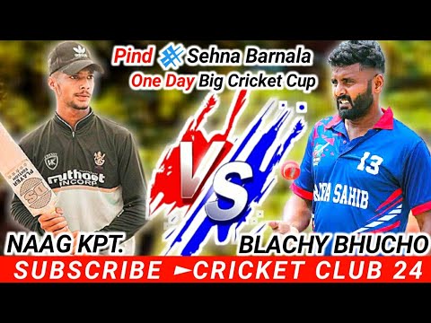 NAAG KAPURTHALA VS BLACKY BHUCHO | CRICKET HIGHLIGHT VIDEOS | CRICKET CLUB 24