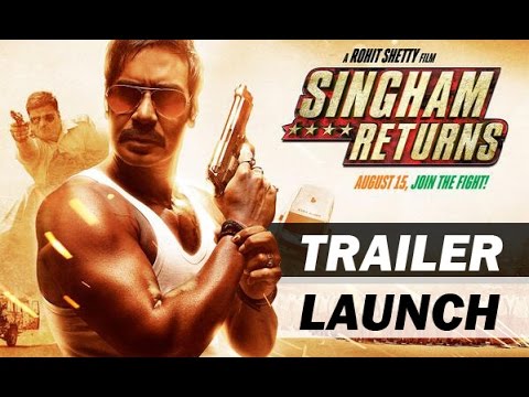 Singham Returns : Official trailer Launch | Ajay Devgan, Kareena, Rohit Shetty