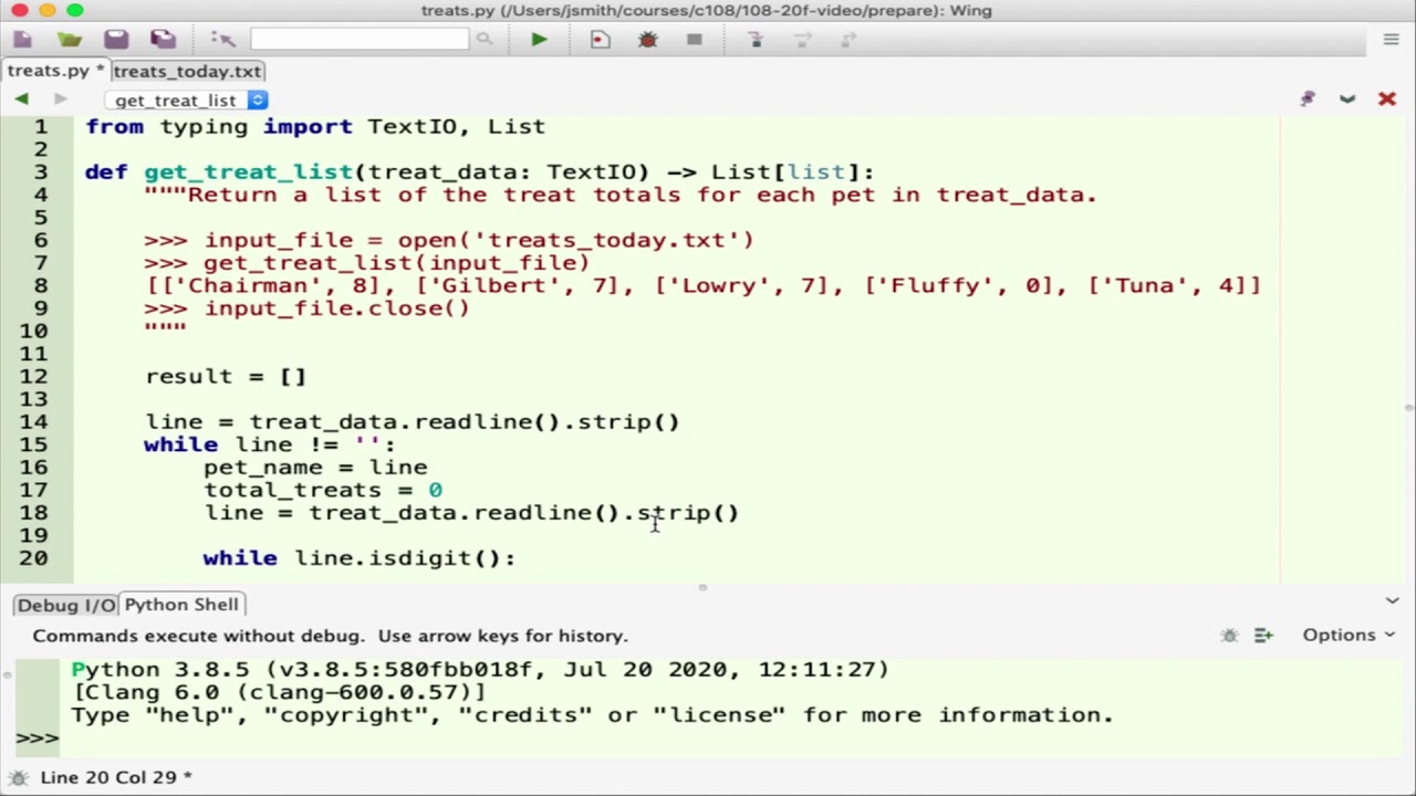 Week 7 Prepare: Reading Structured Files
