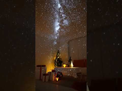 Holiday gifts 🎁 Home galaxy star projector planetarium projector with Bluetooth speaker