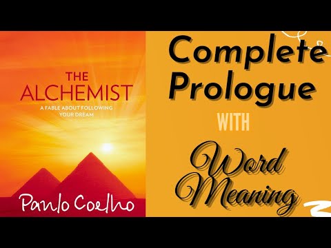 Complete Prologue of The Alchemist with Word Meaning