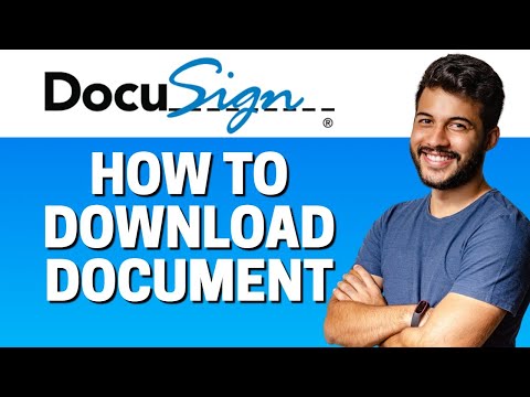 How to Download Document in DocuSign