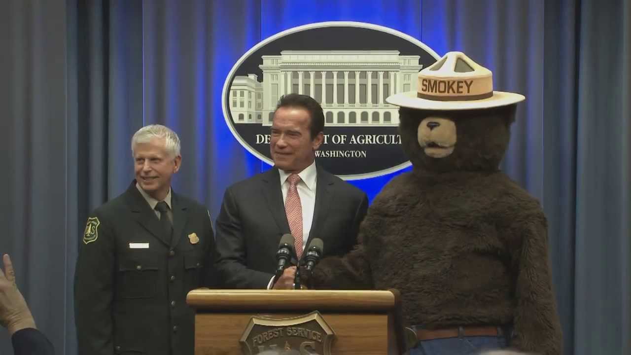 USDA Forest Service names Arnold Schwarzenegger an Honorary Forest Ranger