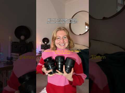 The best focal length for portrait photography