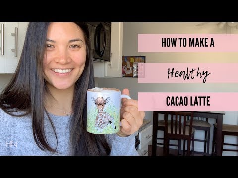 How To Make A Healthy Cacao Latte