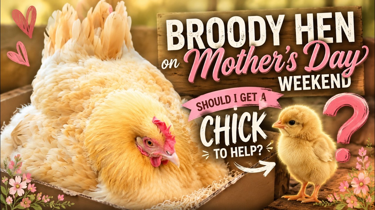 This Broody Hen is Refusing to Leave Her Nest