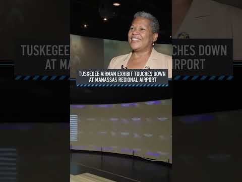 Tuskegee Airman exhibit touches down at Manassas Regional Airport | NBC4 Washington