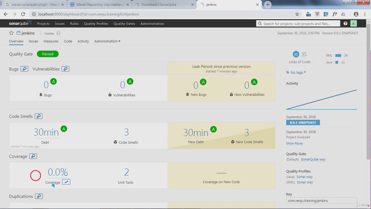 Code Analysis with SonarQube