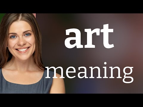 Art • what is ART meaning