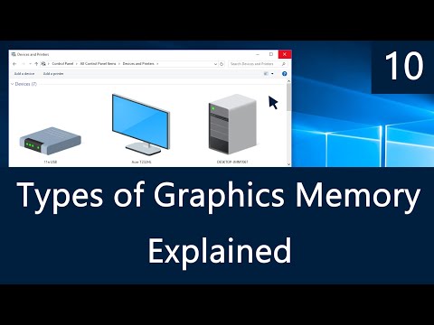 The Difference Between Total Available Graphics, Dedicated and Shared System Memory