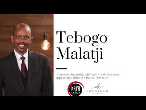 Malatji & Co Attorneys- Mcinc: Minister Pravin Gordhan