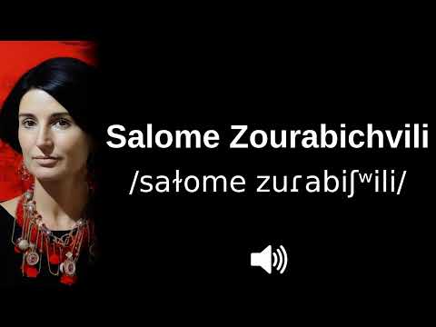 🇬🇪🇫🇷 How to pronounce Salome Zourabichvili (CORRECTLY!)