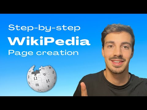 How to Make a WikiPedia Page | Step-by-step Tutorial