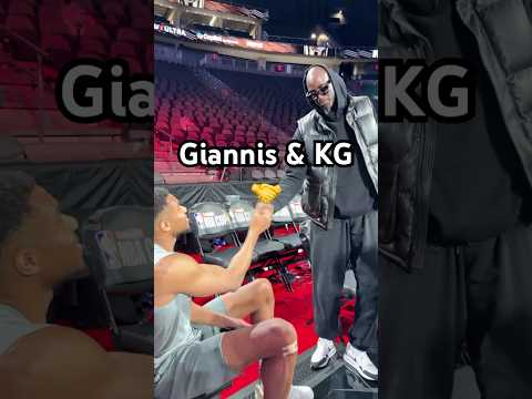 Kevin Garnett gives Giannis Antetokounmpo free game! ππ€|#Shorts