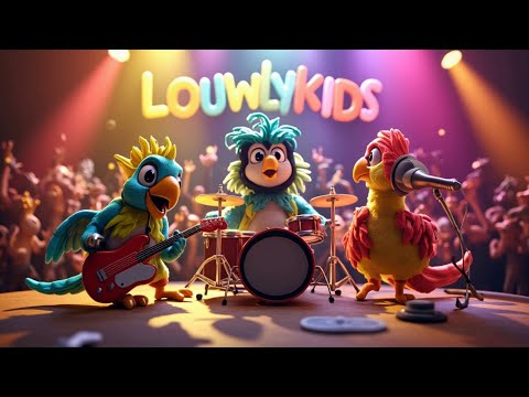 KOMPILASI LAGU ANAK ANAK TERFAVORIT - ANAK KUCING MEONG MEONG - ANIMASI LABUBU / LOUWLY KIDS