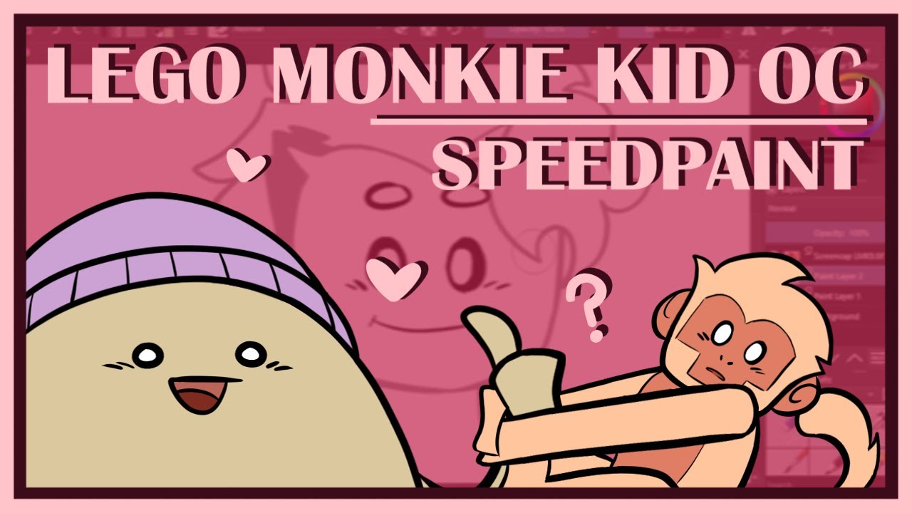 LEGO Monkie Kid OC | Speedpaint + Chatting