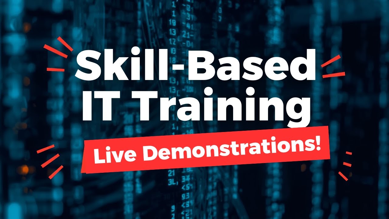 Skill-Based IT Training Program with Live Demonstrations