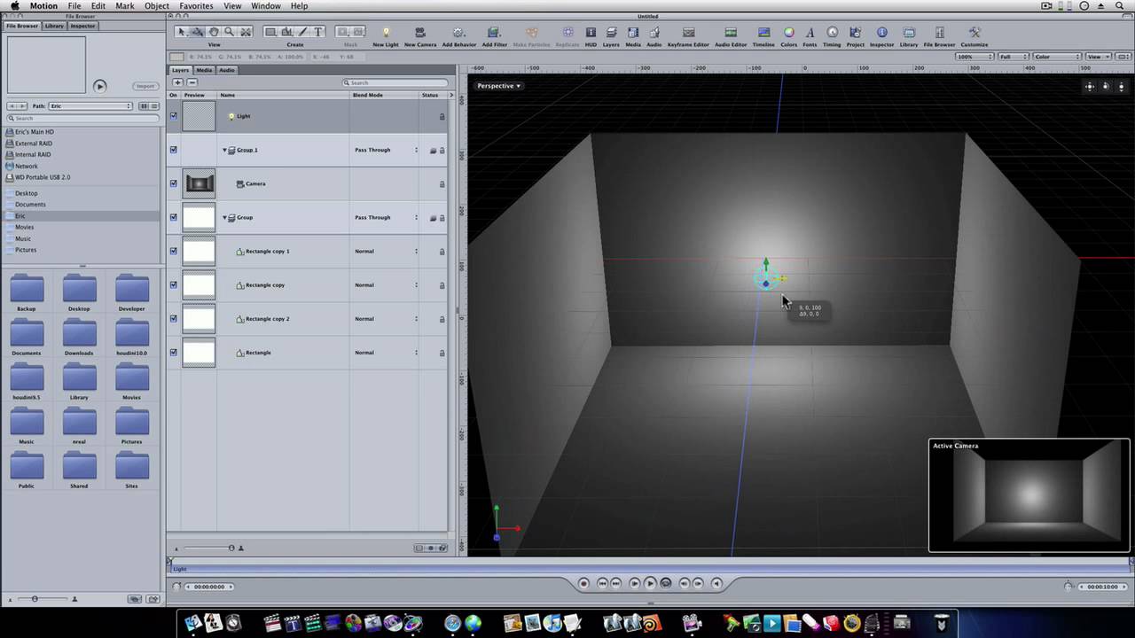 Motion 3 Tutorial - Working Lights Part 1 (Light Source)