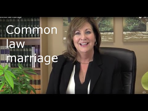 Common law marriage
