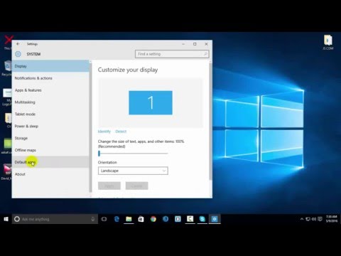 How to set chrome as Default Browser Windows 10.