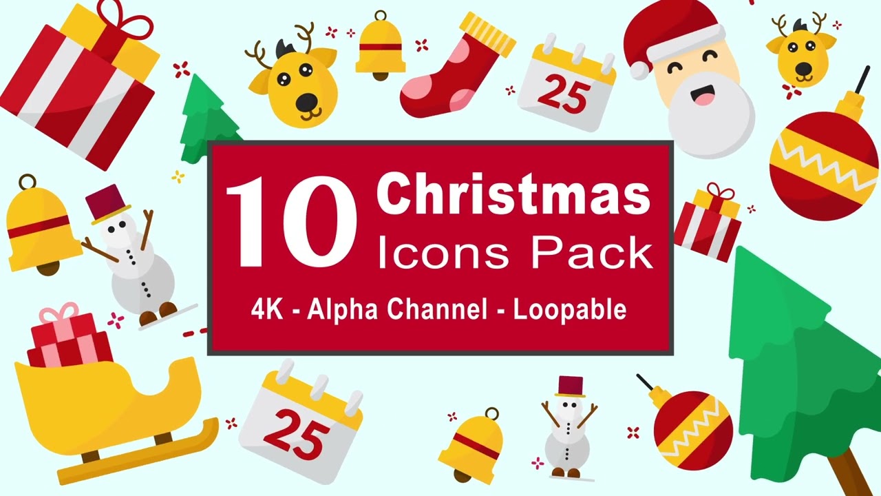christmas flat icon