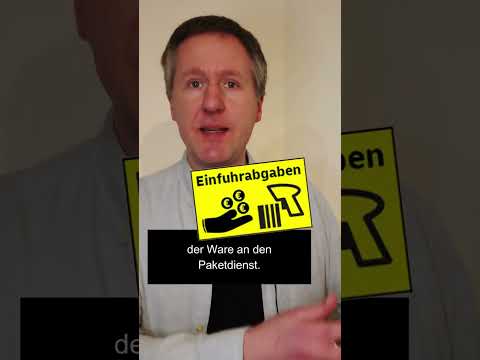 Zoll auf Pakete in 40 Sekunden erklärt