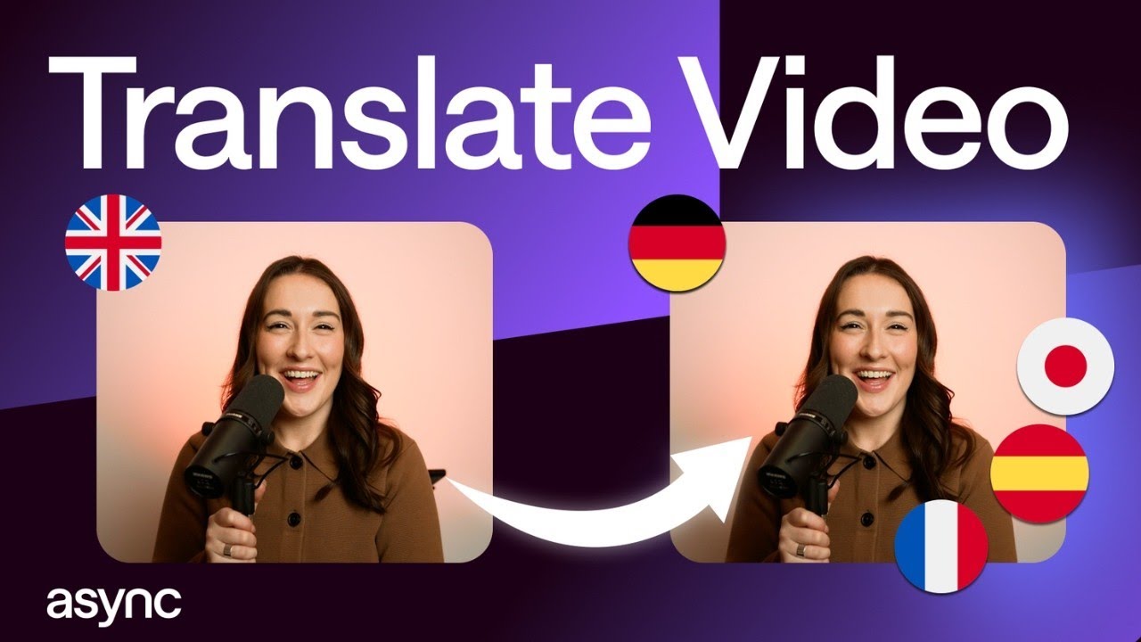 Translate Videos into Any Language with the Same Voice ( Voice Cloning)