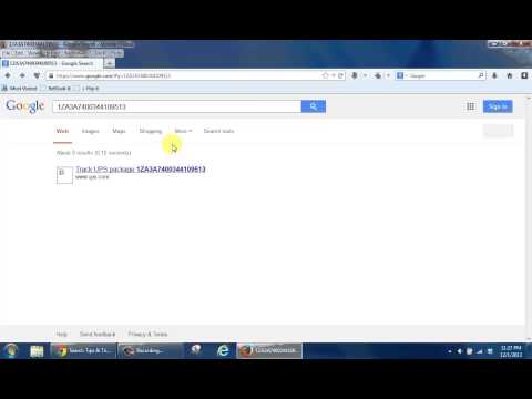 How to Track USPS, UPS, and FedEx Packages in Google Search Engine