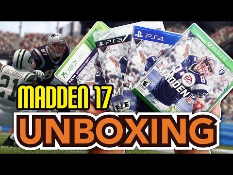 Madden NFL 17 (PS4/PS3/Xbox One/Xbox 360) Unboxing !!
