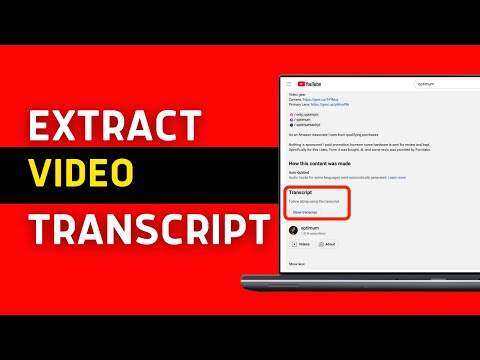 How To Get Transcript From YouTube Video - 2025 Full Guide
