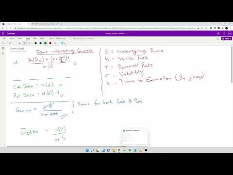 Calculating Greeks in Excel using functions (Excel series -3)