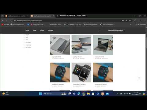 PHP & MySQL eCommerce Website: Complete Source Code on GitHub