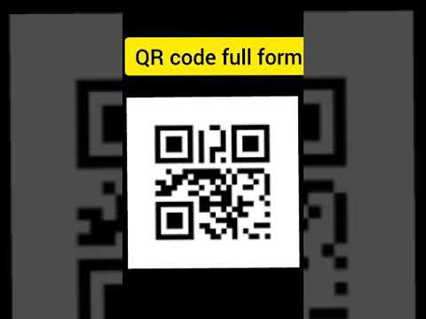 QR code की Full form क्या होतीहै|qr code full form|qr code full form in english|qr code kya hota hai