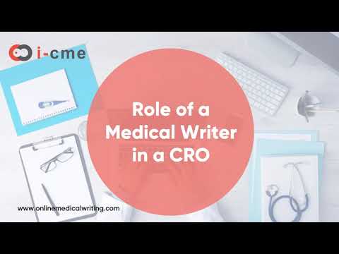 Role of a Medical Writer in a CRO | MedEduPro