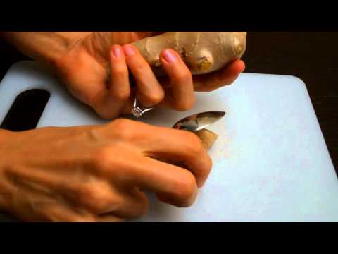 The Fastest Way to Peel Ginger | Elisa's Table