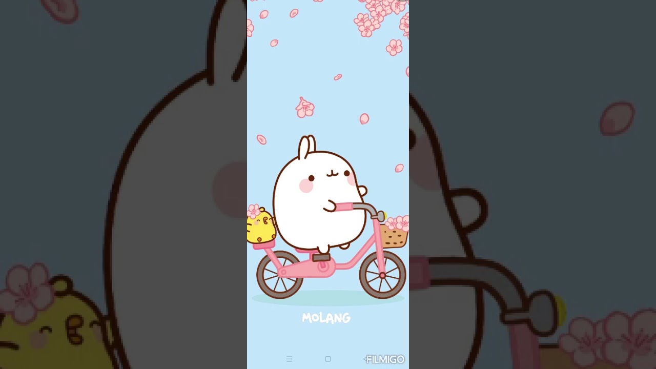 Molang wallpaper for mobile phones ( Poppy craft by Suzain ) #shorts