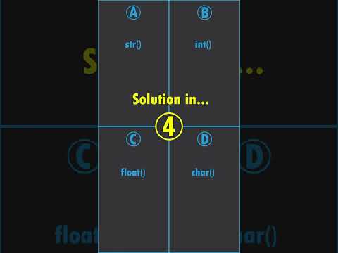 Quick Python Quiz - Converting String to Integer! #python #pythoncode #pythonquiz #datascience