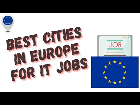 Best Cities in Europe for IT jobs