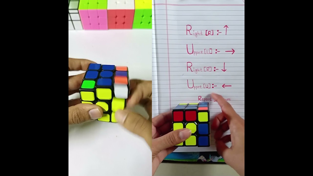 Magic moves to solve Rubiks cube | কিউব মিলায় কিভাবে | cuba sutra @KingofCubers @cubesutra